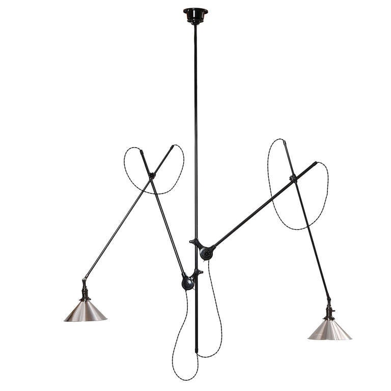 Articulating Ceiling Lamp by O.C. White at 1stDibs