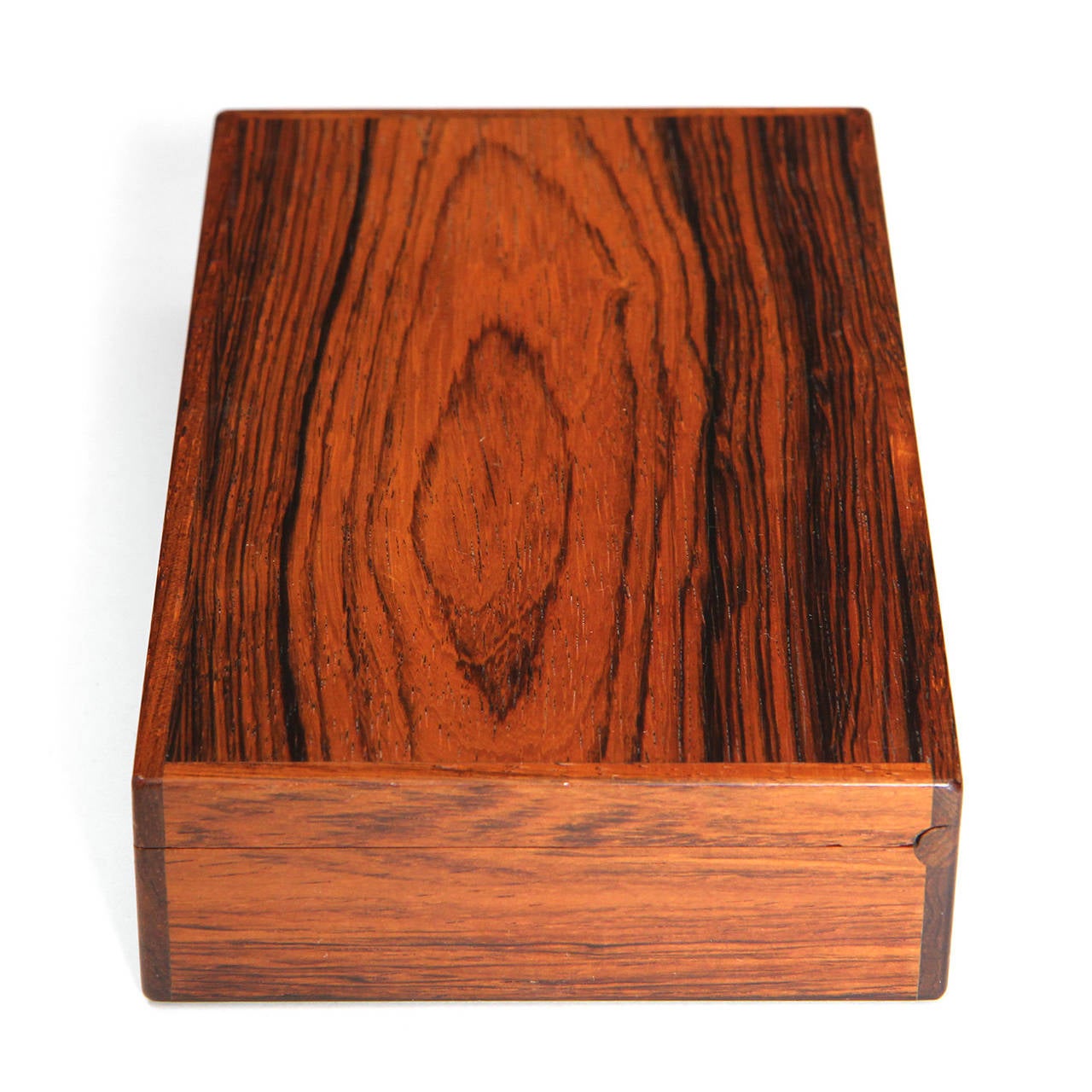 Brazilian Rosewood Box by Alfred Klitgaard For Sale at 1stDibs