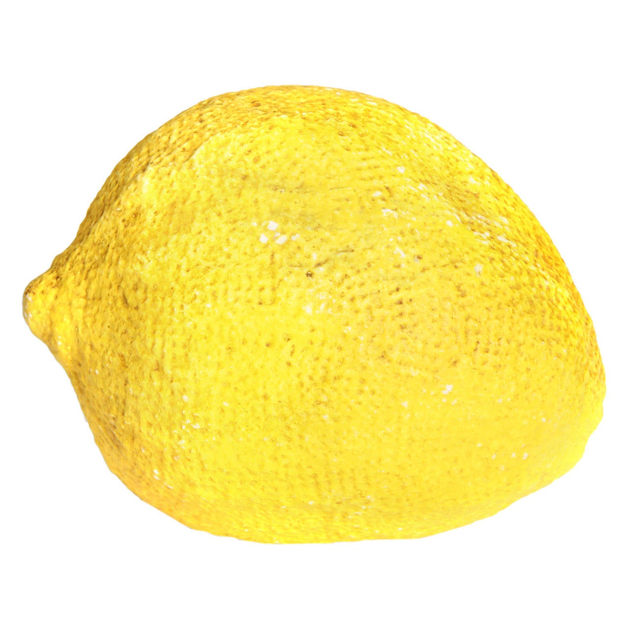 Carved Stone Lemon at 1stDibs