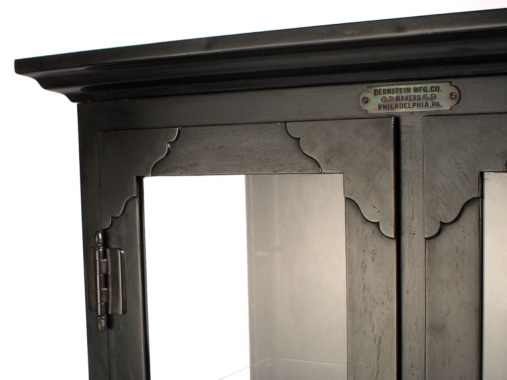 Cast Iron and Steel Industrial Cabinet at 1stDibs