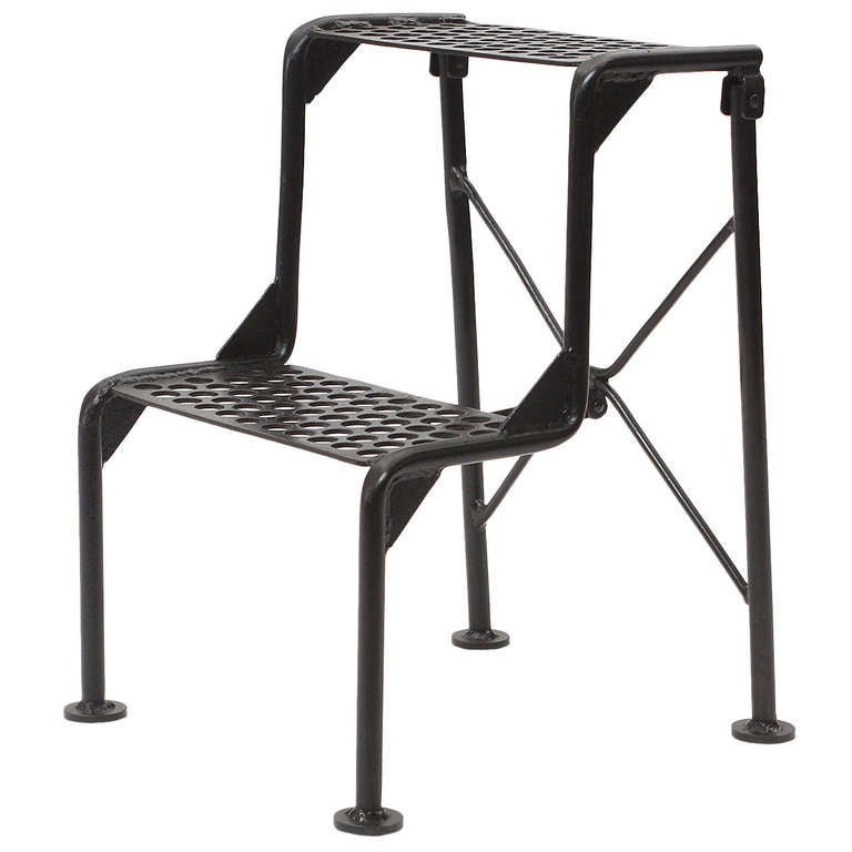 Industrial Step Stool at 1stdibs