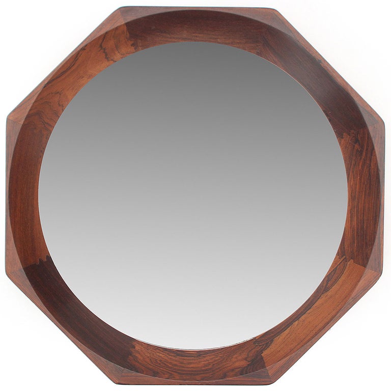 Octagonal Wall Mirror at 1stDibs