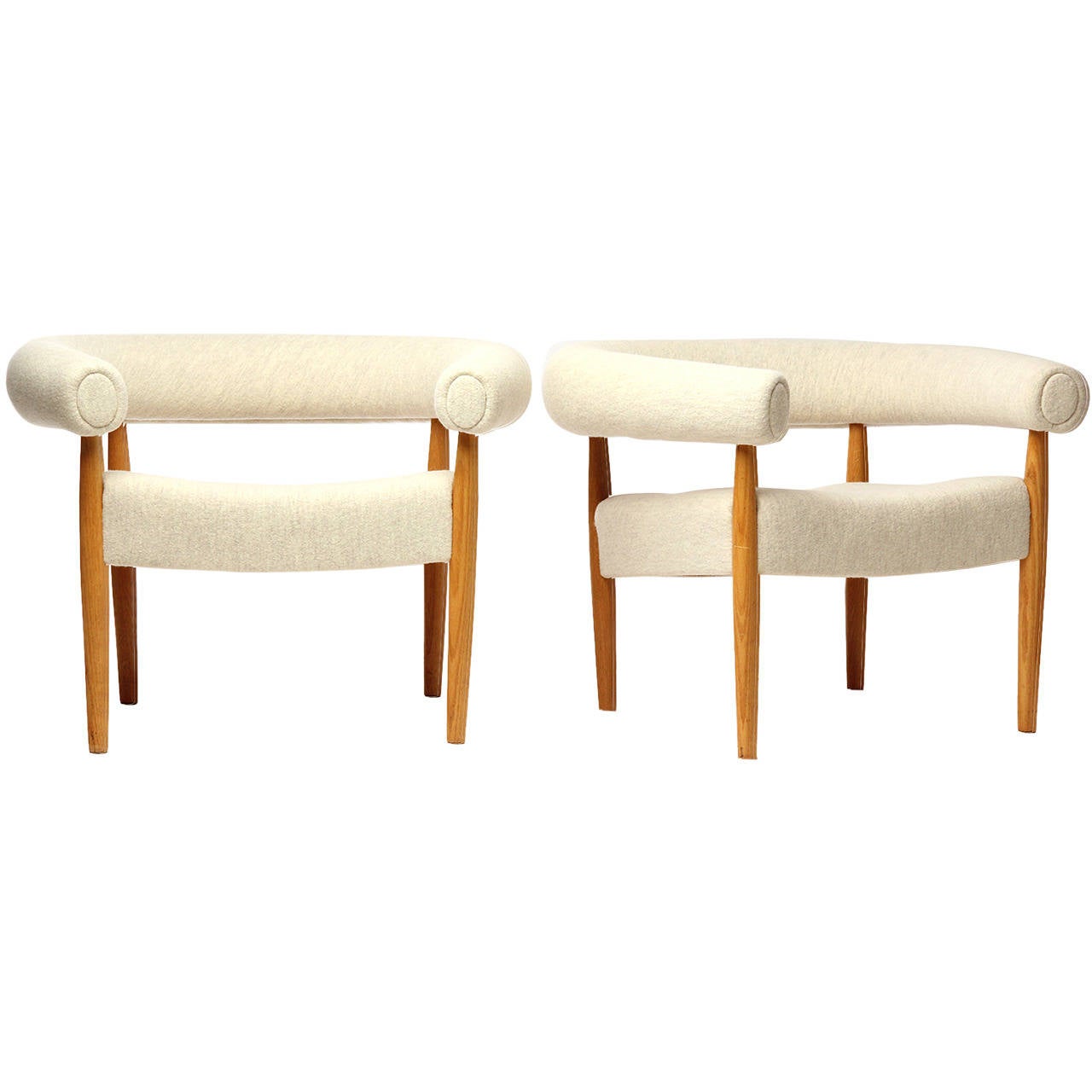 Ring Lounge Chairs by Jorgen and Nanna Ditzel at 1stDibs