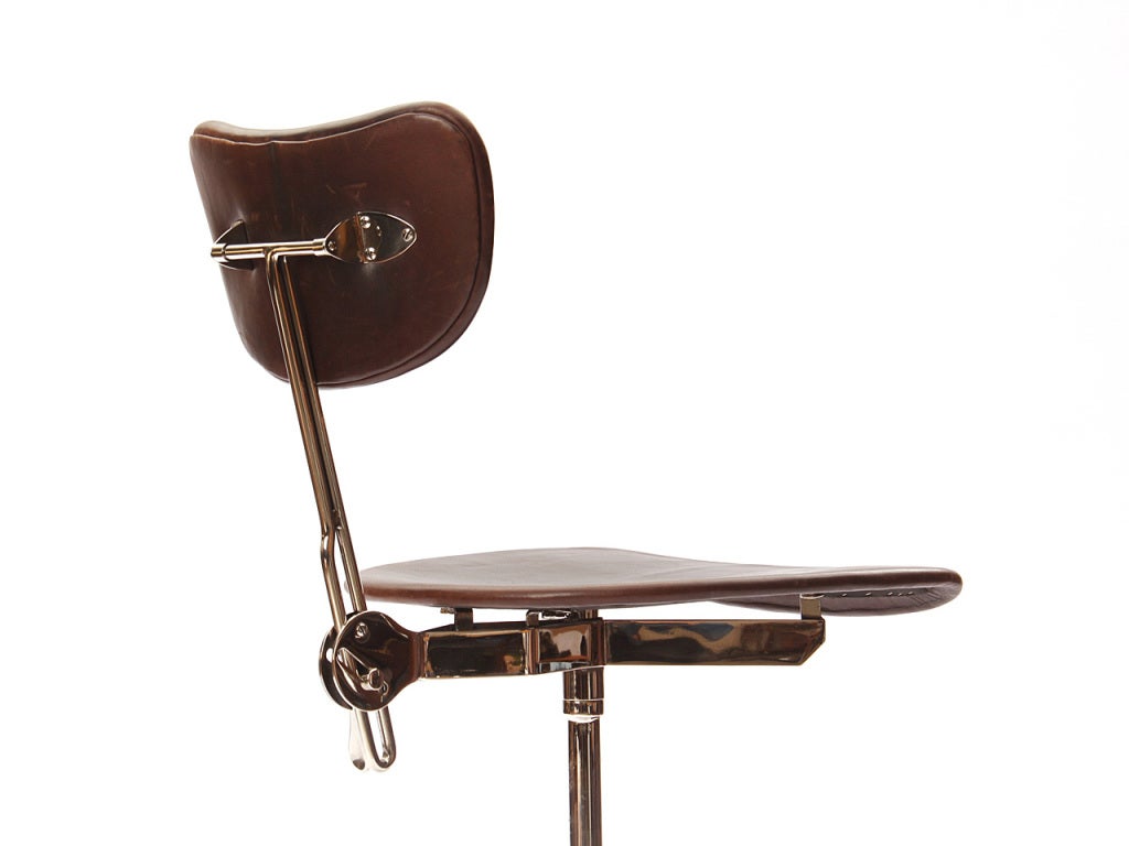 Desk chair by Odelberg-Olsen at 1stDibs