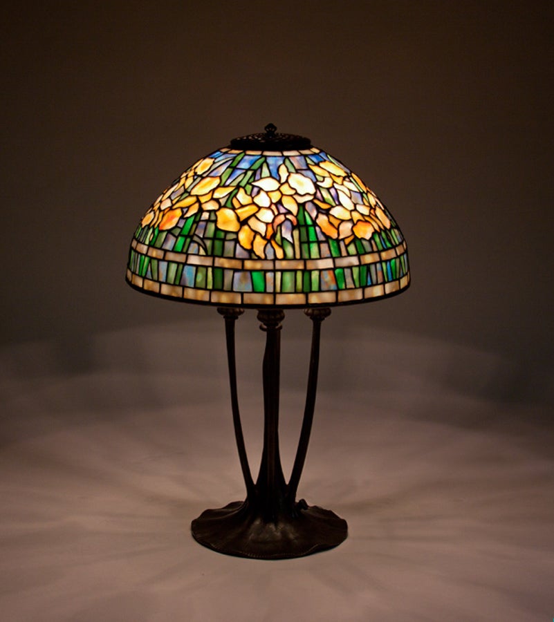 Tiffany Studios Daffodil Table Lamp at 1stDibs