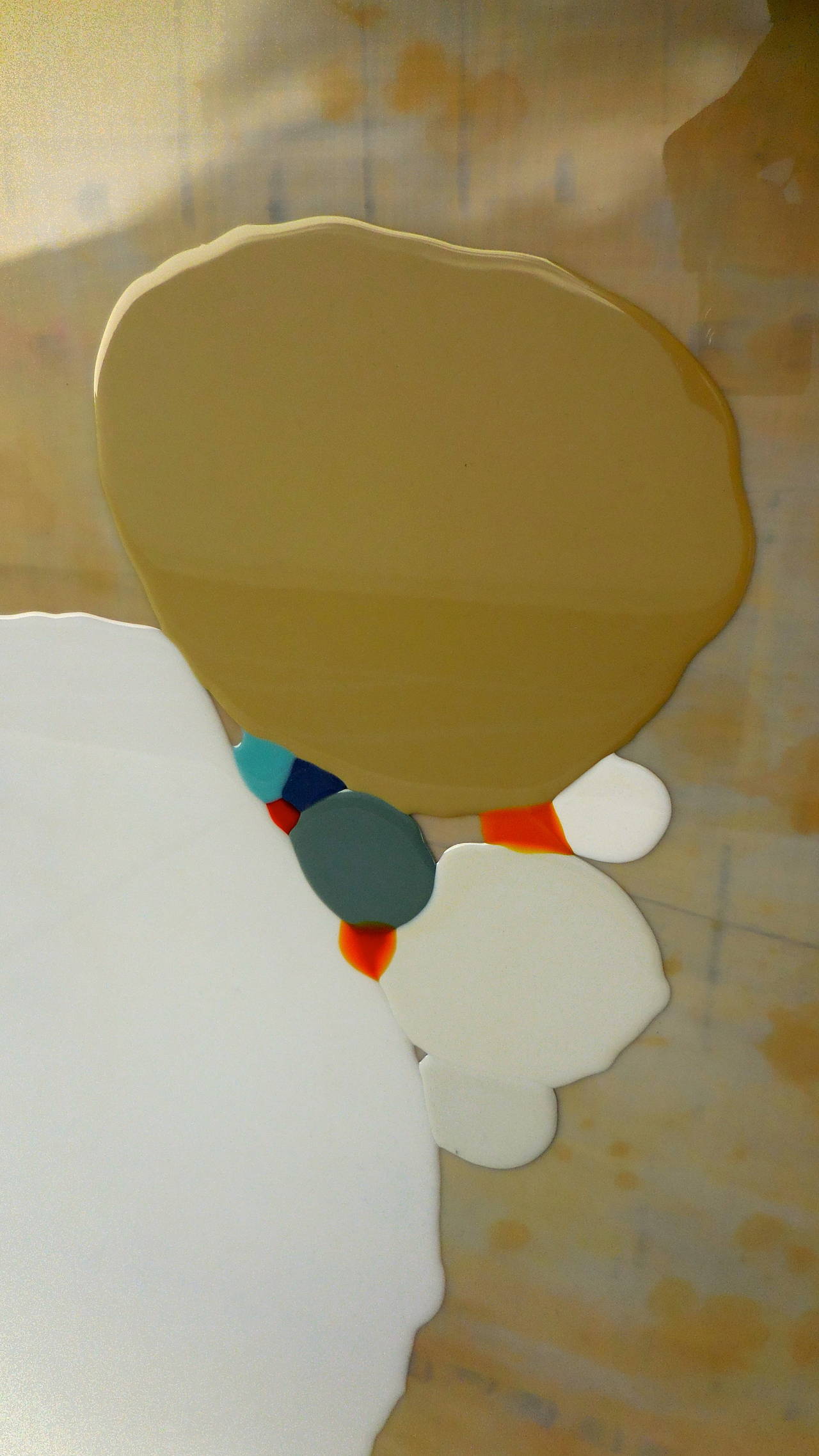 "Transition 14" an Original Resin Painting by American, Artist Ken ...