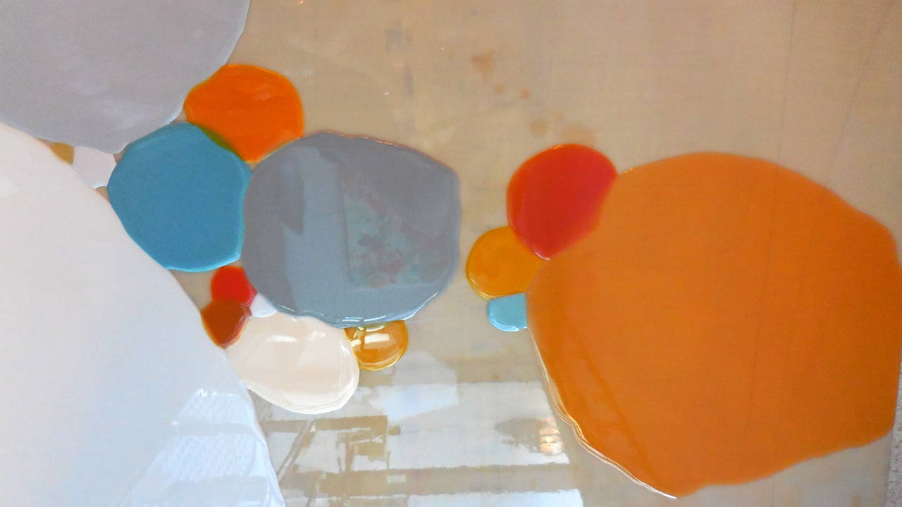 "Transition 14" an Original Resin Painting by American, Artist Ken ...