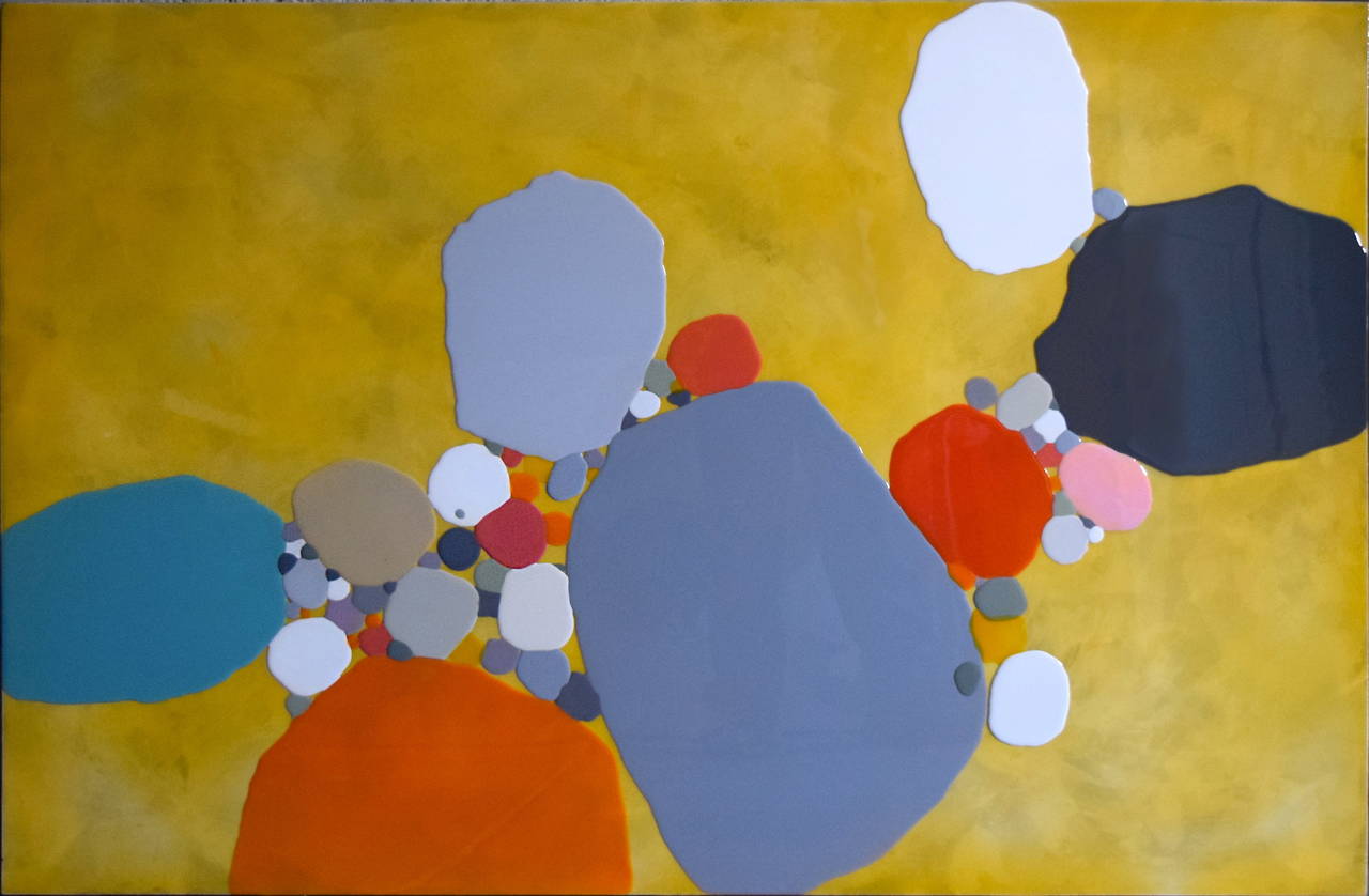 "Gravity 7" an Original Resin Painting by American Artist Ken Sloan at ...