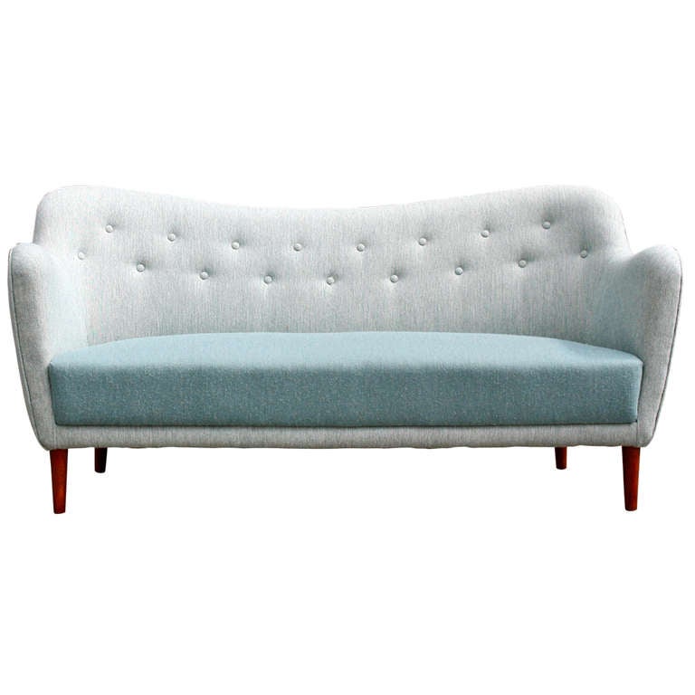 Finn Juhl Long Poet Sofa at 1stDibs