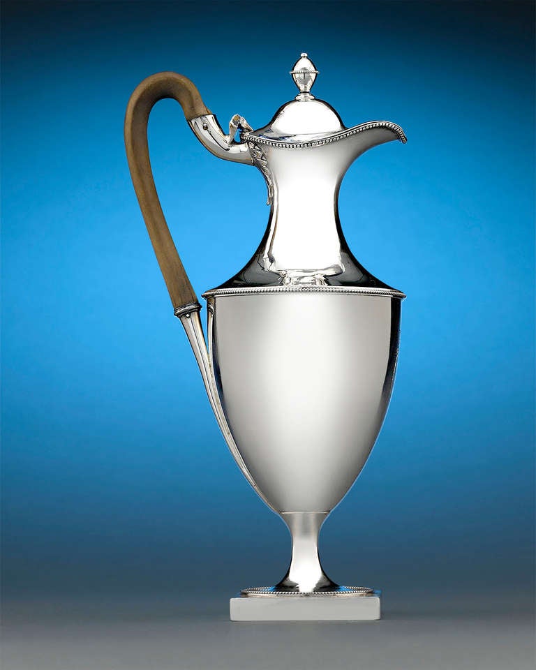Hester Bateman Silver Jug at 1stDibs