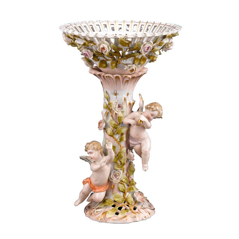 German Porcelain Centerpiece at 1stDibs