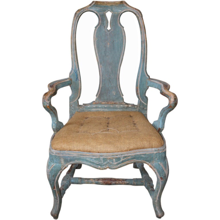 Swedish Arm Chair at 1stDibs