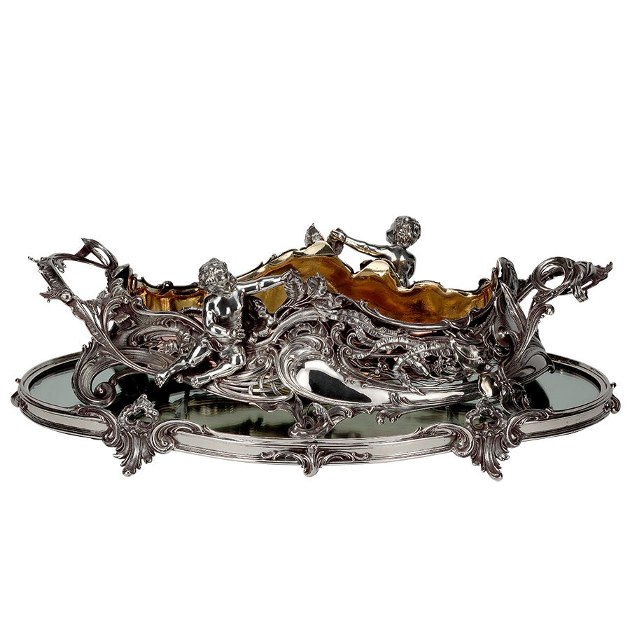Art Nouveau Austrian Centerpiece For Sale at 1stDibs