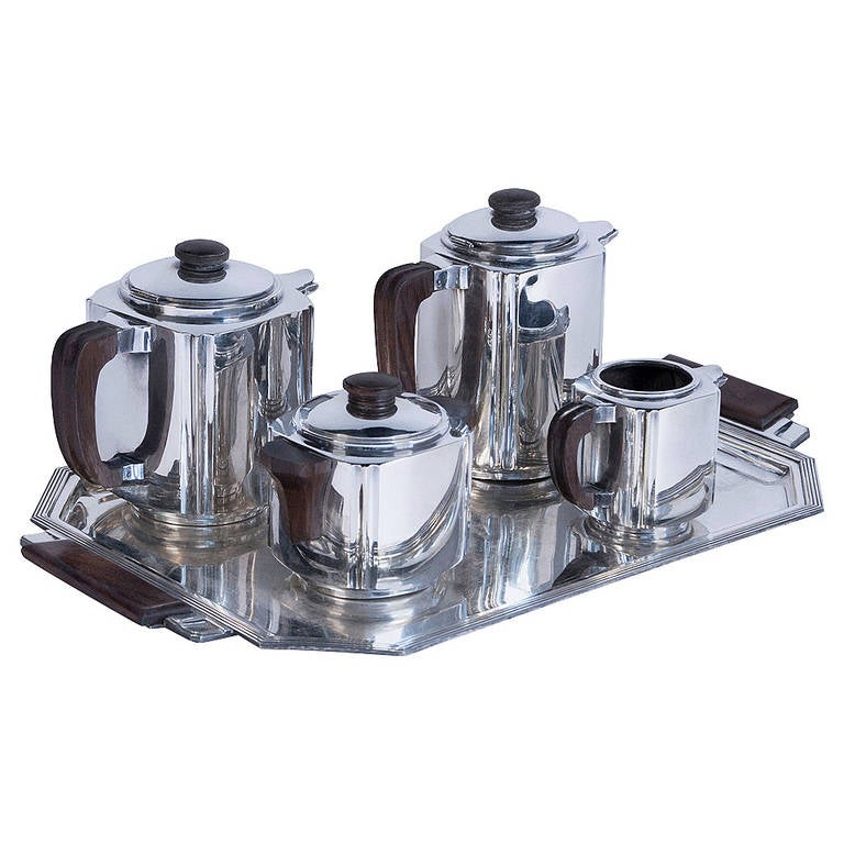 Five Piece Silver Tea and Coffee Service at 1stDibs