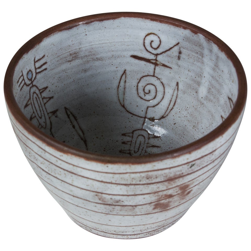 Jean Rivier Ceramic Bowl at 1stDibs
