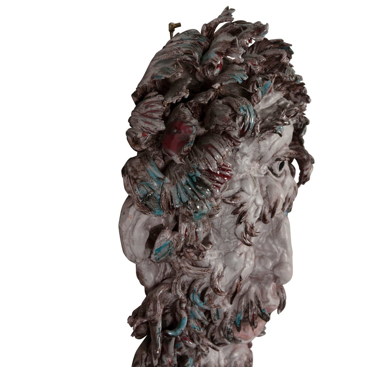 Cyclops Ceramic Wall Sculpture by Pattarino at 1stDibs