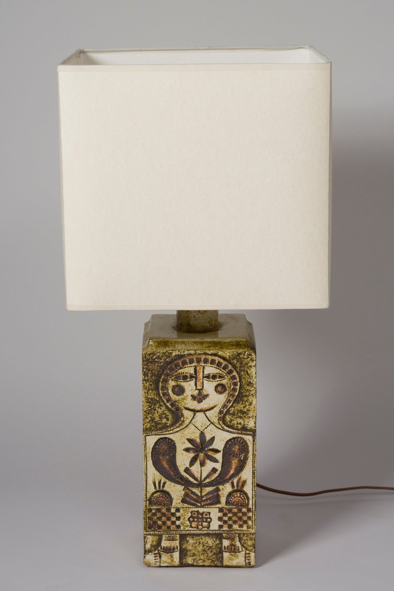 "Femme" Table Lamp by Roger Capron at 1stDibs