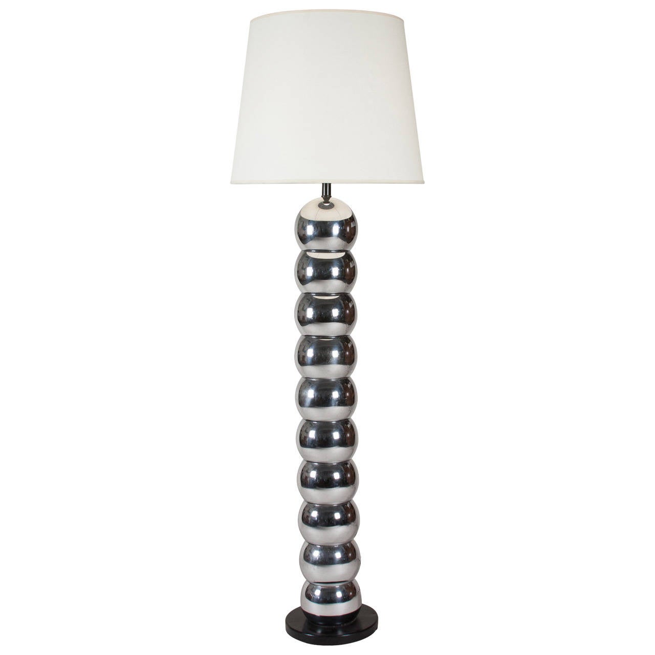 Chrome Bubble Floor Lamp at 1stDibs