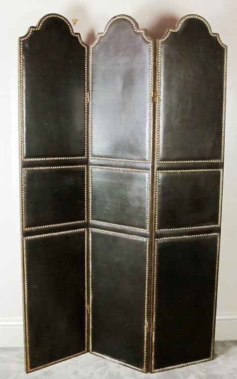 Three-Panel Folding Screen at 1stDibs