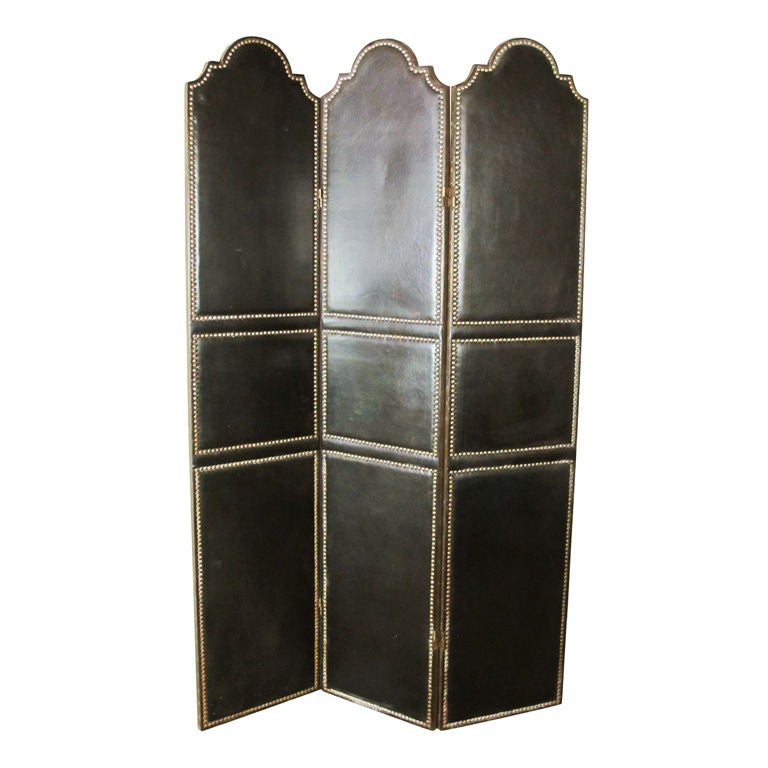 Three-Panel Folding Screen at 1stDibs