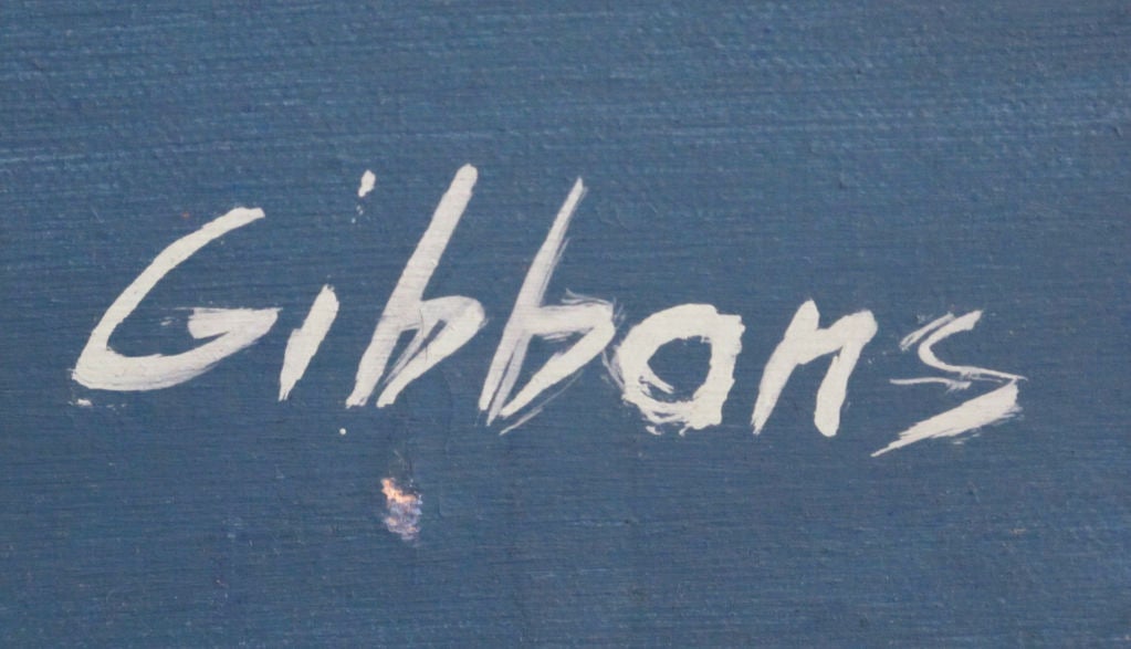 1967 Abstract Painting #6 by New York Artist Margarita Gibbons at 1stDibs