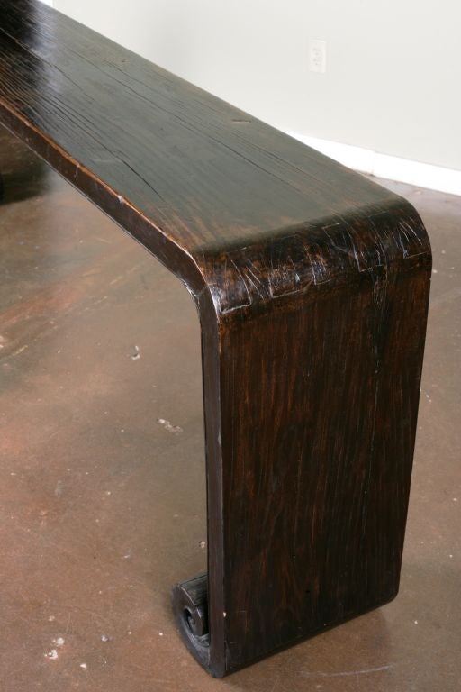 A Chinese Scroll Legged Altar or Console Table at 1stDibs | chinese ...