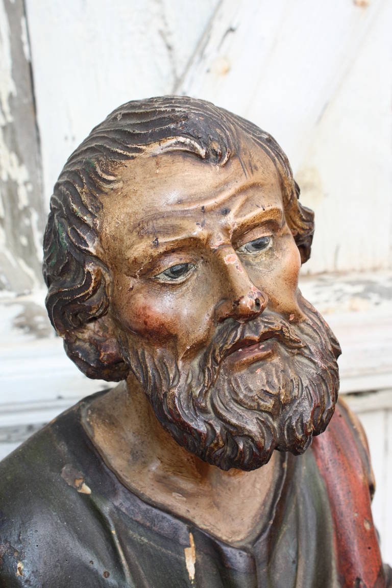 18th Century Italian Religious Statue at 1stDibs