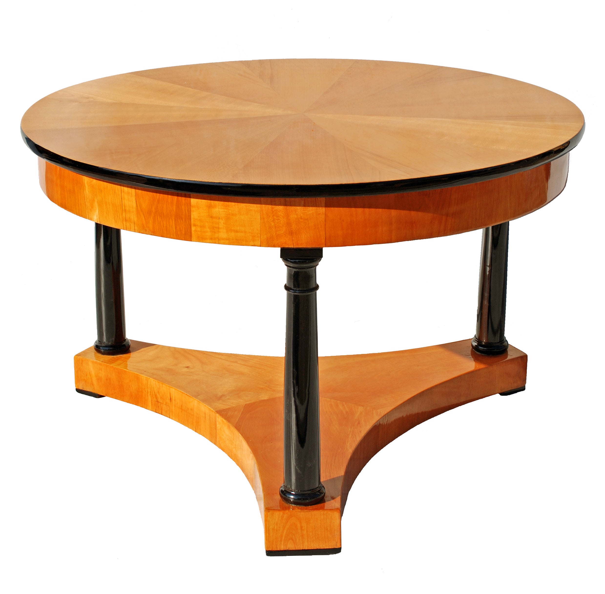 A German Biedermeier Cherrywood Coffee Table at 1stDibs
