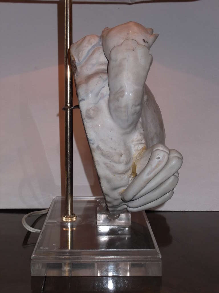 Ceramic Crab Table Lamp at 1stDibs