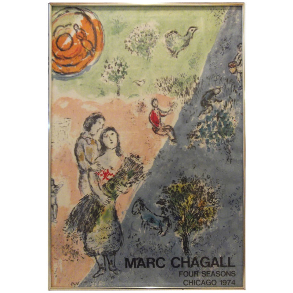 Marc Chagall Poster at 1stDibs
