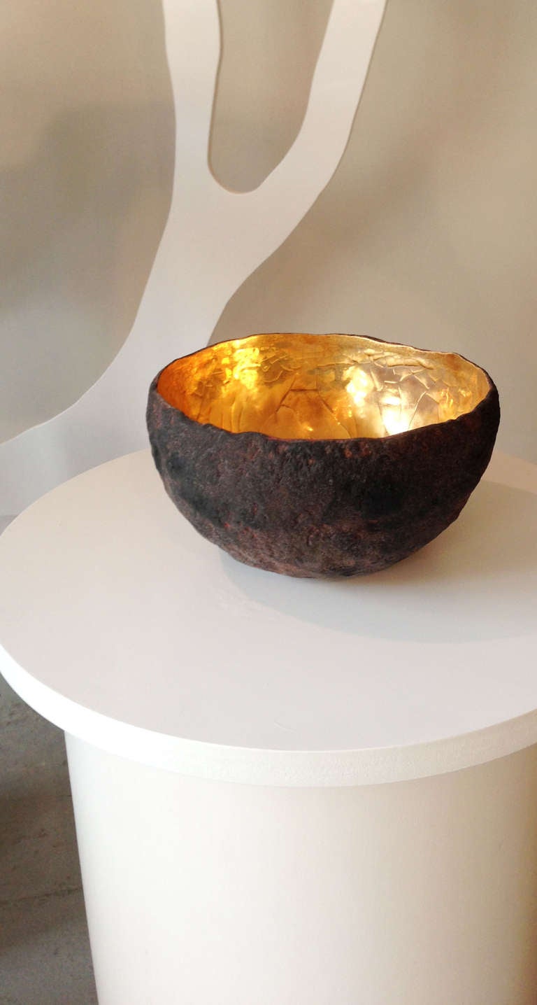 Gold Vessel by Cristina Salusti at 1stDibs
