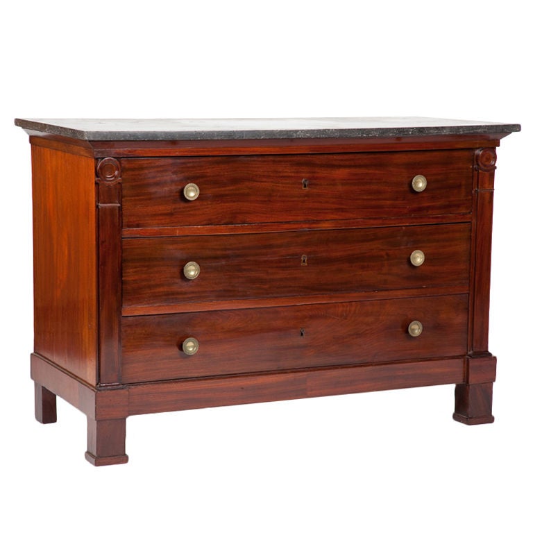 French Neoclassical Commode by Jean-Charles Gomien at 1stDibs