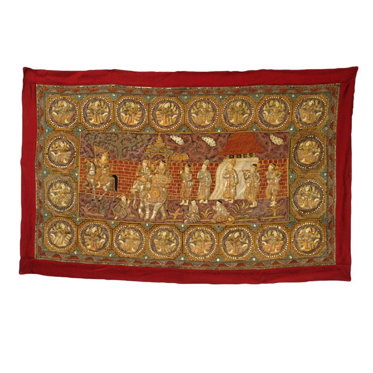 Kalaga Wall Hanging at 1stDibs
