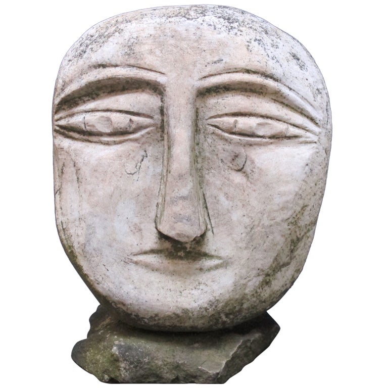 Stone Head by Ted Ludwiczak at 1stDibs