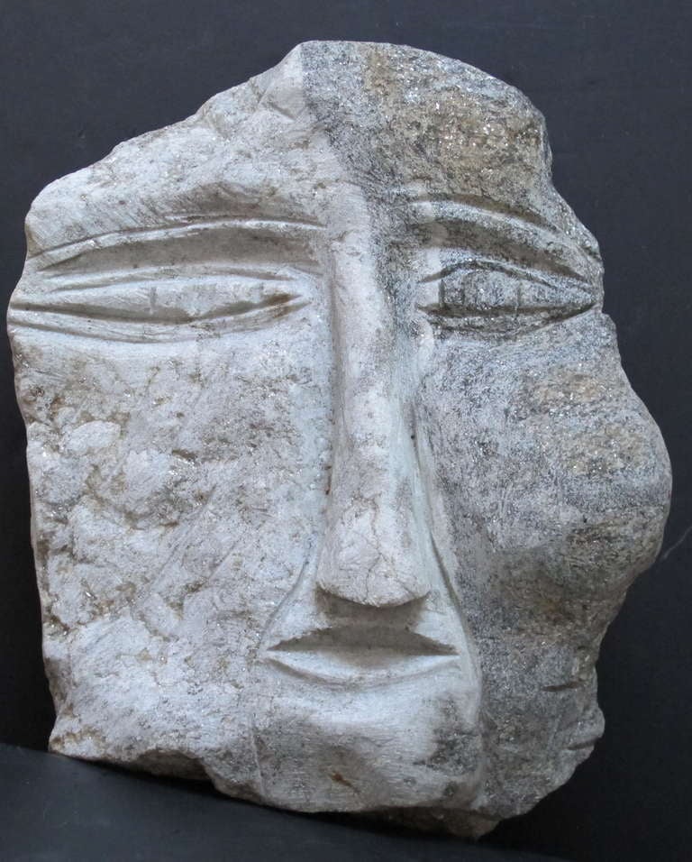 Banded Granite Head by Ted Ludwiczak For Sale at 1stDibs | ted granite