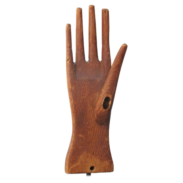 Wood Form Hand at 1stDibs
