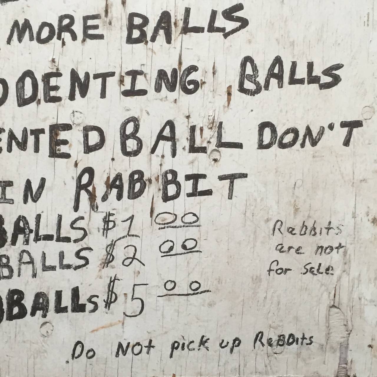 Carnival Game Rules Sign at 1stDibs