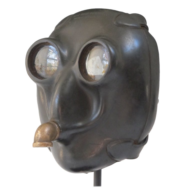 Vintage American Diving Mask at 1stDibs | vintage diving mask