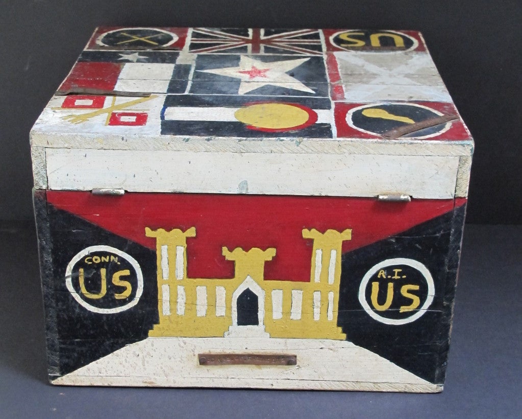 Flag Box For Sale at 1stDibs