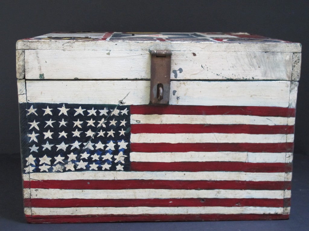 Flag Box For Sale at 1stDibs