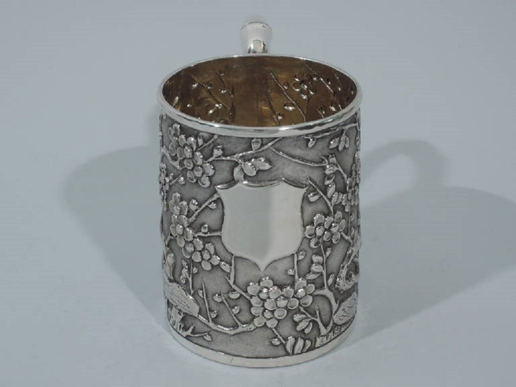Wang Hing China Trade Chinese Export Silver Baby Cup at 1stDibs