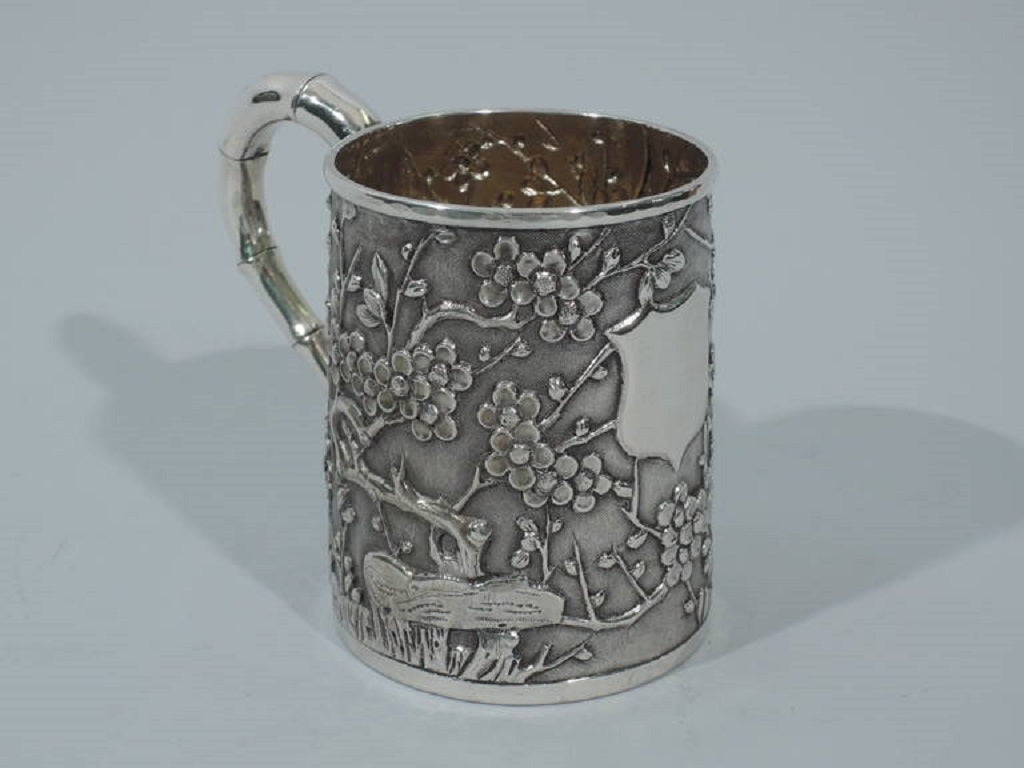 Wang Hing China Trade Chinese Export Silver Baby Cup at 1stDibs