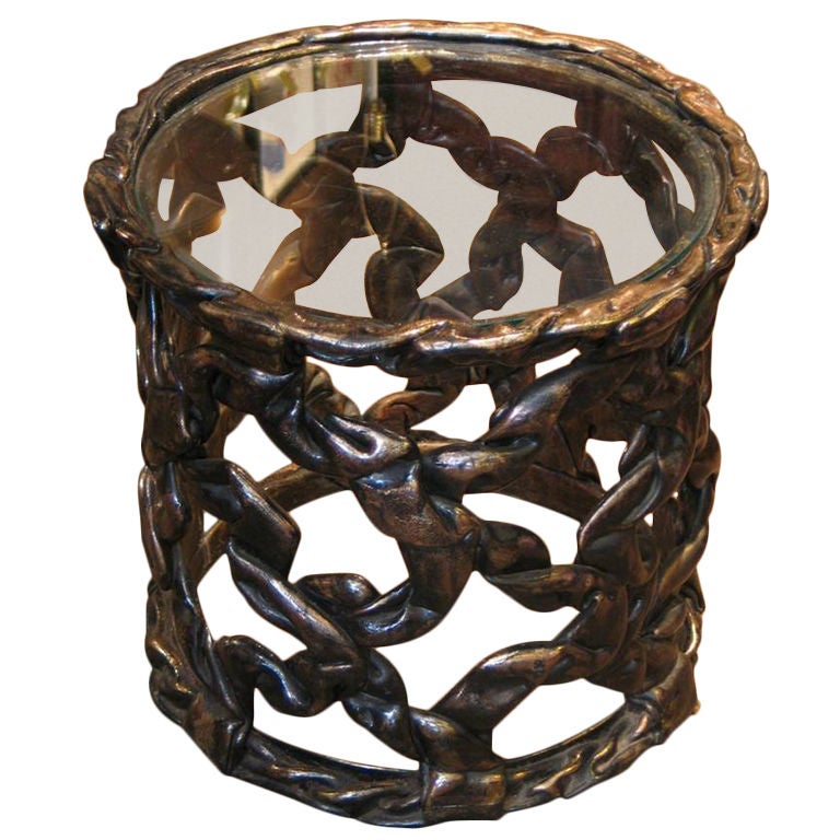 A mid century " ribbon " table For Sale at 1stDibs