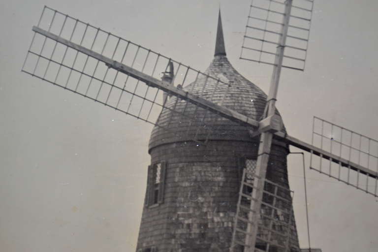 Rare 1/2 Plate Outdoor Tintype "Windmill Cottage" c.1890 Dune Road ...