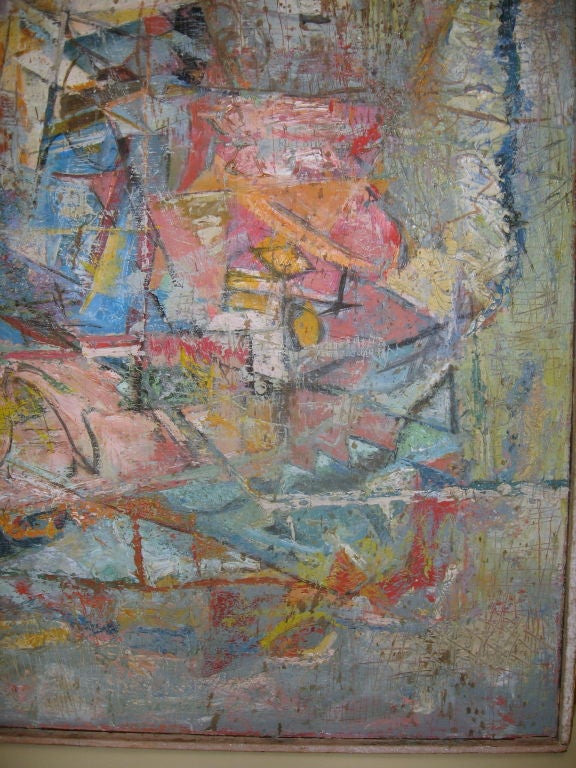 Abstract Painting by San Francisco Artist Gary Woo at 1stDibs