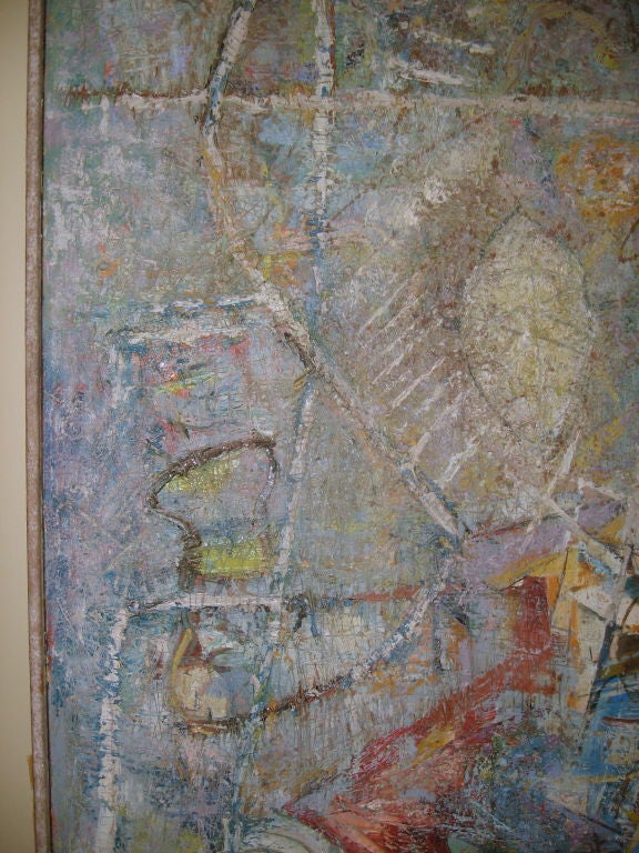 Abstract Painting by San Francisco Artist Gary Woo at 1stDibs