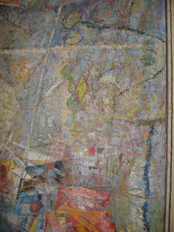 Abstract Painting by San Francisco Artist Gary Woo at 1stDibs