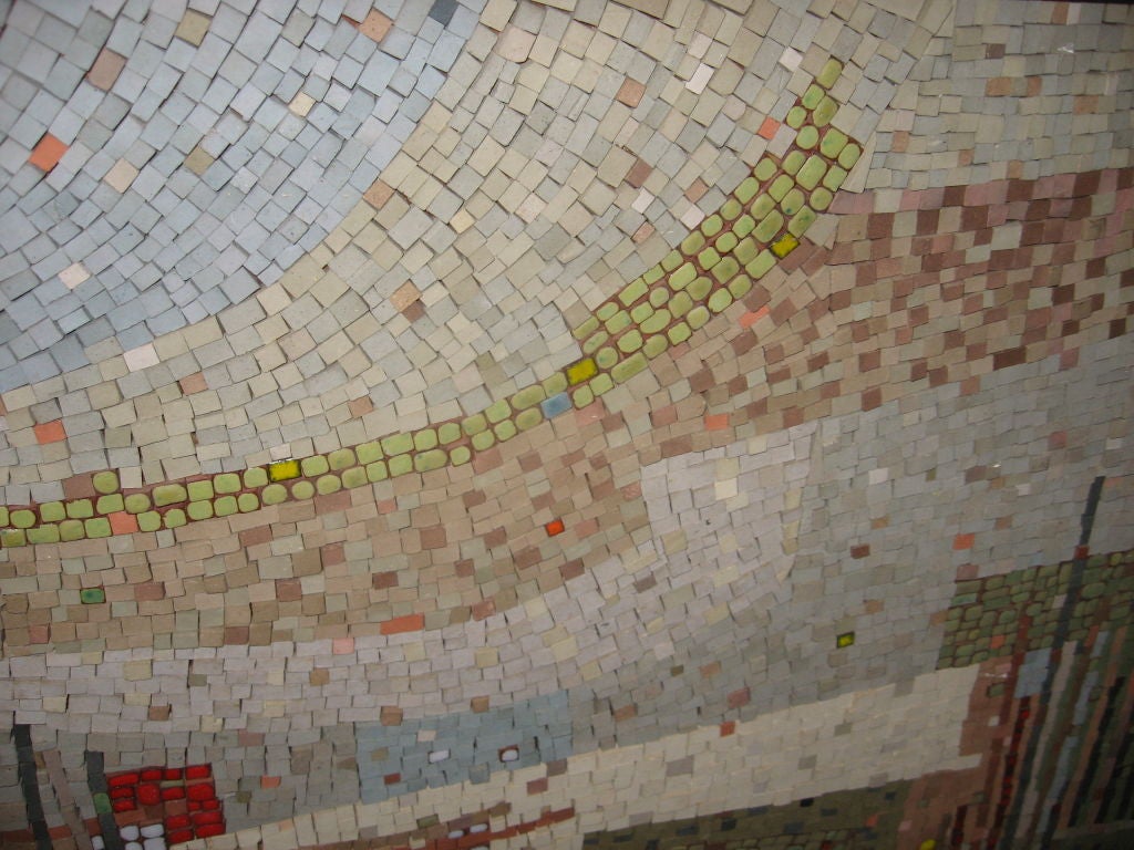 Raymond Gallucci Tile Moziac Wall Piece at 1stDibs