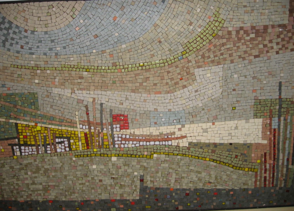 Raymond Gallucci Tile Moziac Wall Piece at 1stDibs