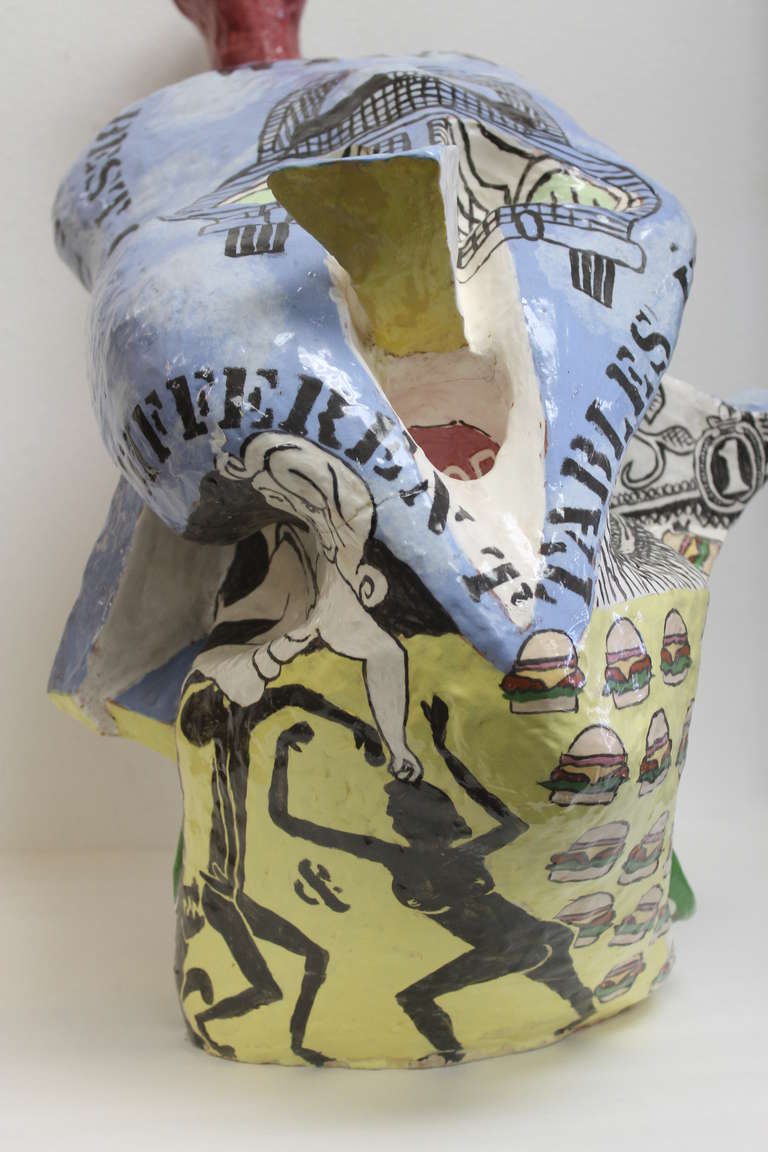 Funk Movement Ceramic Sculpture at 1stDibs